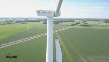 How to install a wind turbine - Airpes lifting solutions