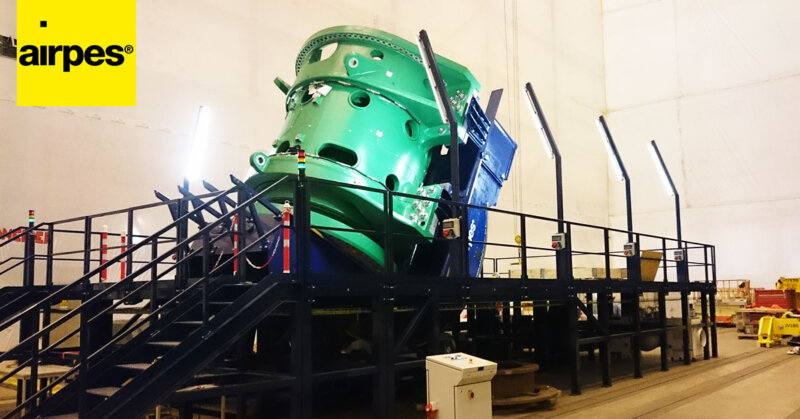 High Capacity Electric Powered Rotators for lifting | Airpes