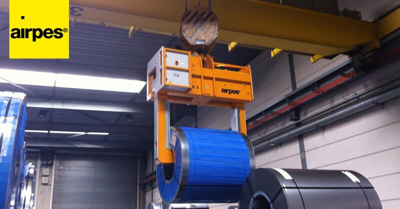 Types of coil handling devices | Airpes - Handling Projects