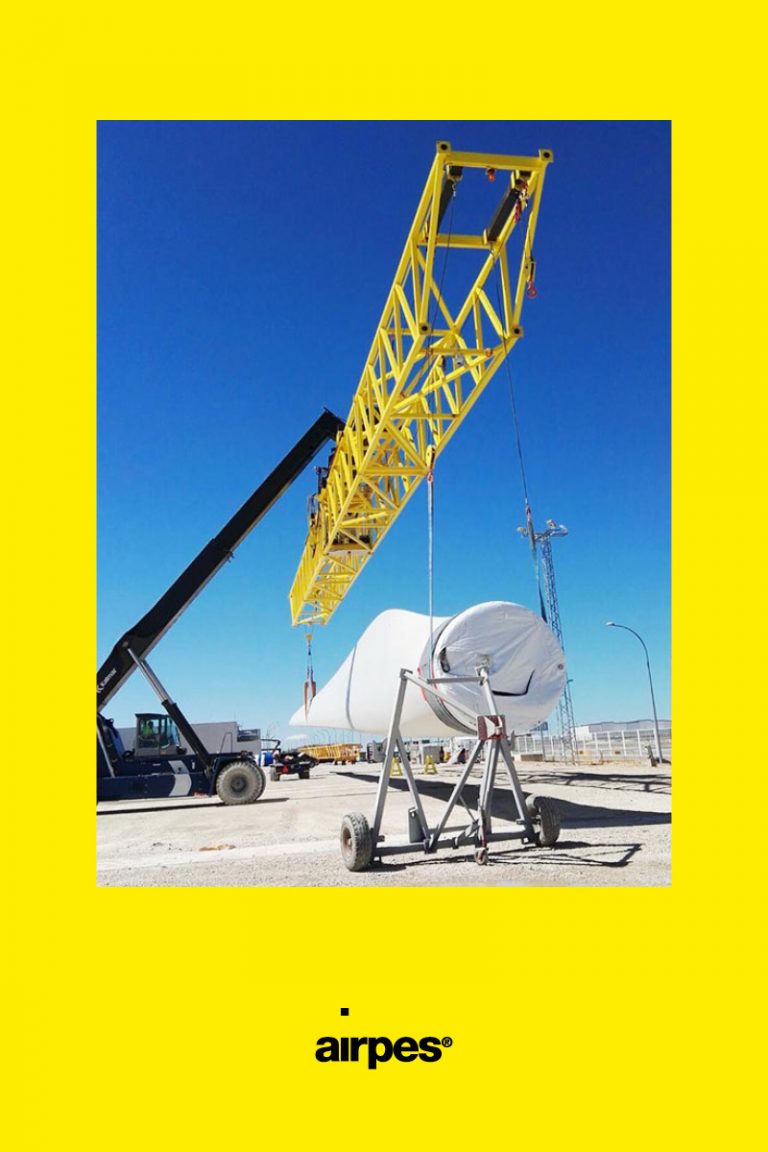 Blade Lifting and Rotation System for Transport | Airpes