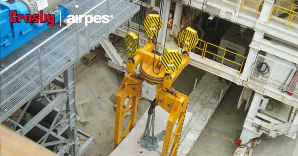 How tunnels are built: handling tunnel segments | Crosby Airpes