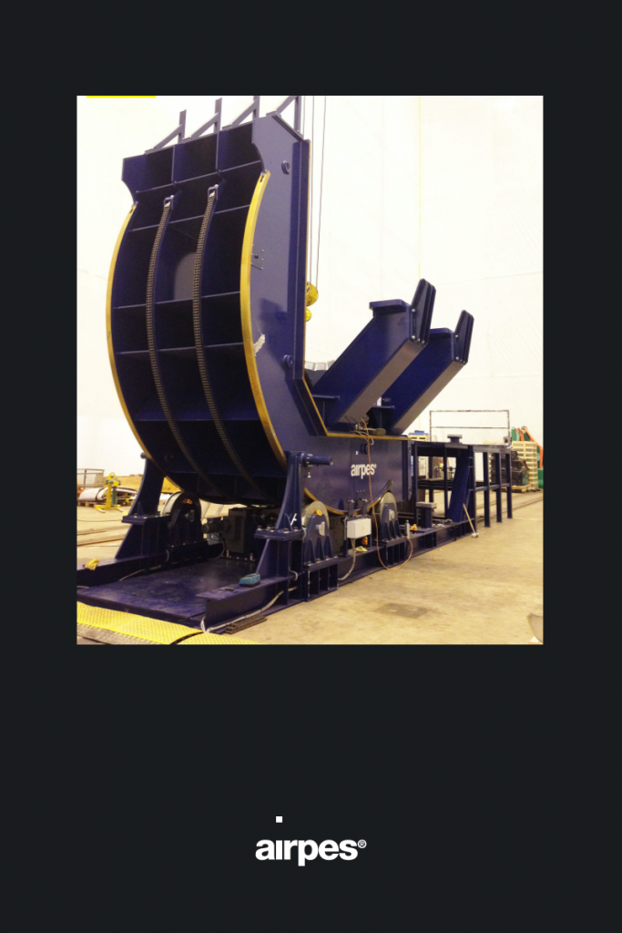 Lifting equipment for moving wind turbine blades | Airpes : Airpes
