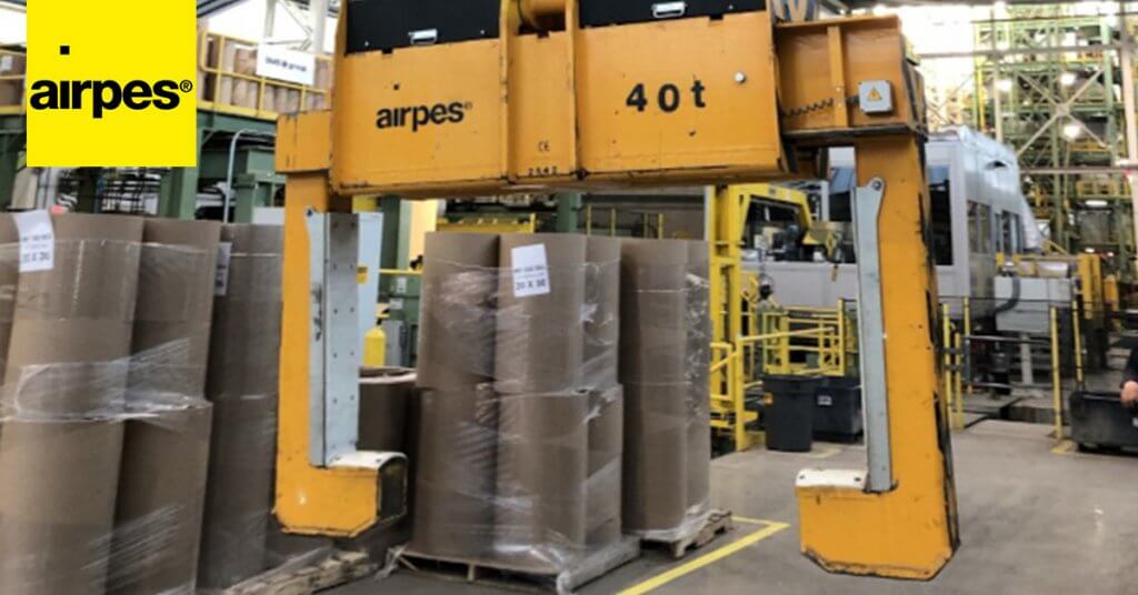 Airpes automation-ready lifting tong for steel or aluminum | Airpes